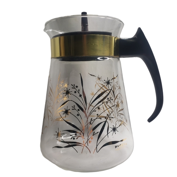 Pyrex | Dining | Vintage Wheat Starburst Pyrex Coffee Carafe | Poshmark
